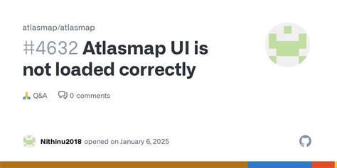 Atlasmap Ui Is Not Loaded Correctly · Atlasmap Atlasmap · Discussion