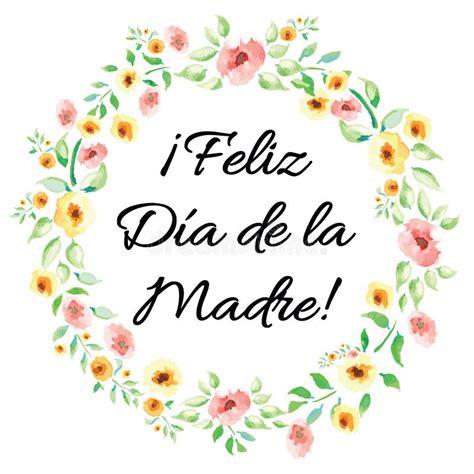 Mother Day Banner Decorated Hand Drawn Watercolor Flowers Lettering