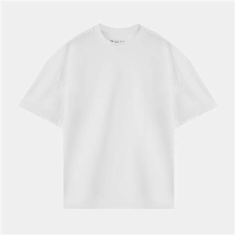 Оверсайз футболка белая