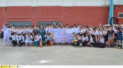 วันที่8พฤศจิกายน2561 ️โครงการฝึกอบรมการจัดการสาธารณภัย โดย นิสิตคณะพยาบาลศาสตร์ ชั้นปีที่ 3 ณ