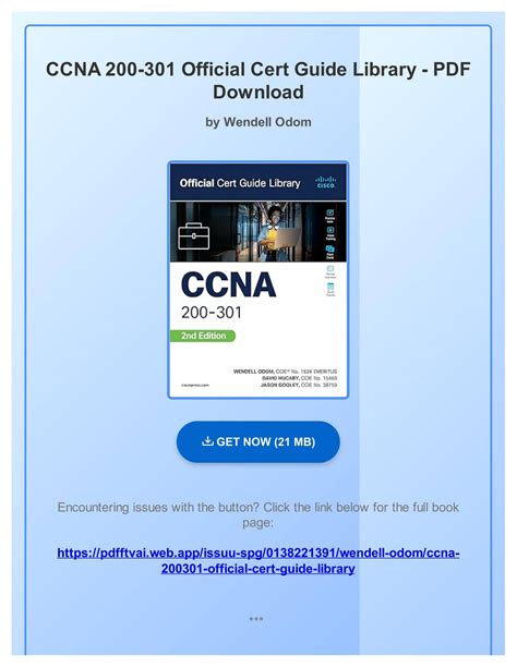 Ebook CCNA 200 301 Official Cert Guide Library By Wendell Odom By SadyeSipesou Issuu