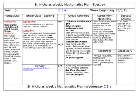 Year 3 Literacy And Maths Planning Teaching Resources