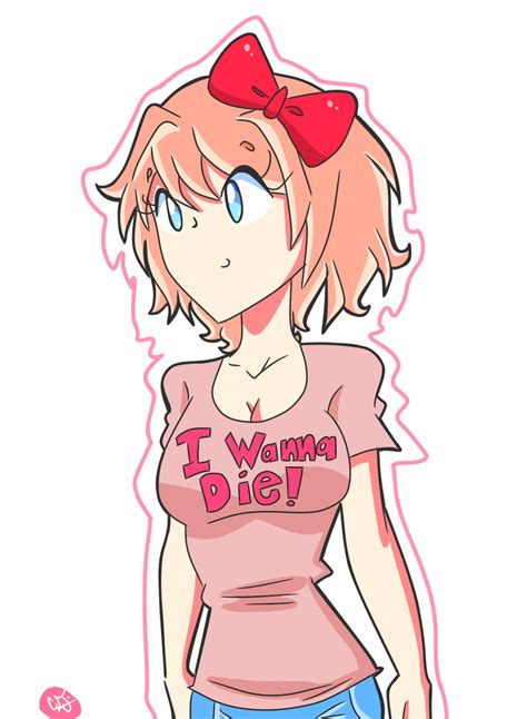 Sayori By Ajdudebro On Deviantart