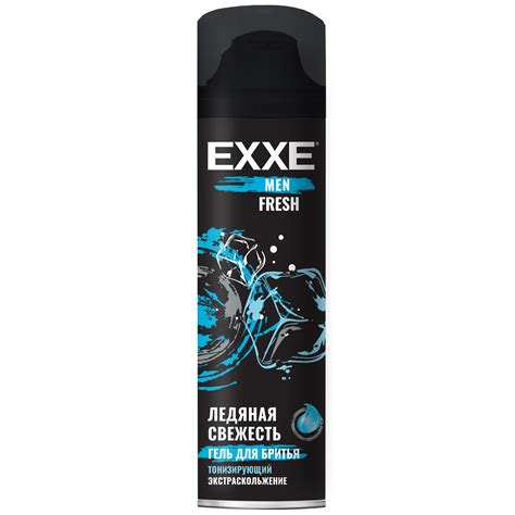Гель для бритья Exxe Men Fresh Ледяная свежесть, 200мл - купить в ...