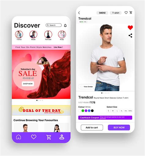 Biprojit Biswas On Linkedin Shopping App Ui
