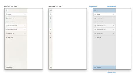 Proposal Vertical Tabview · Issue 2194 · Microsoftmicrosoft Ui Xaml