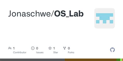 GitHub Jonaschwe OS Lab