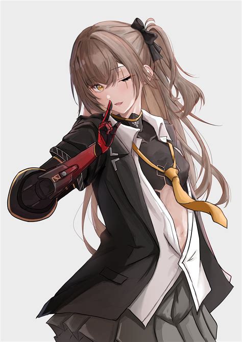 Ump45 And Leva Girls Frontline And 1 More Drawn By Satsumaagee