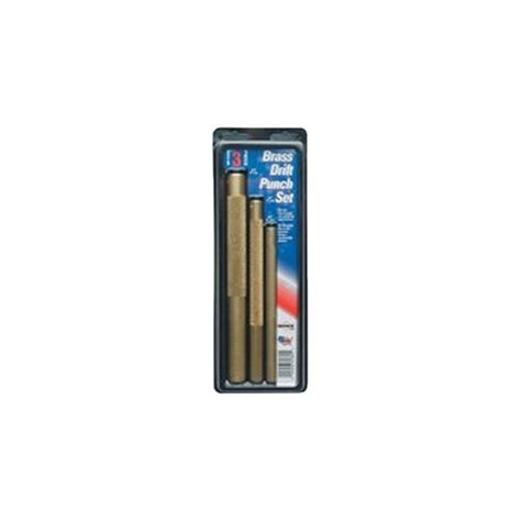 Mayhew Tools® 61360 3 Piece 38 To 34 Brass Drift Punch Set