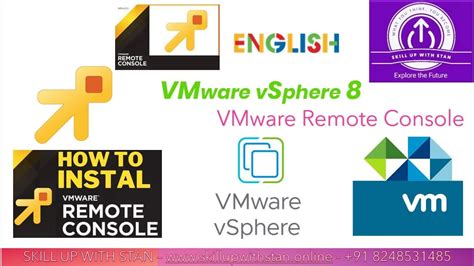 Vmware Remote Console Vmrc In English Youtube