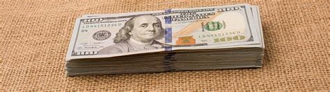 Banknote Bundle Of Us Dollar Bank Investment Dollar Photo Background