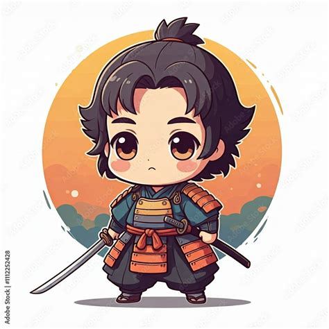 Chibi Cute Japanese Samurai Samurai Characters Cute And Adorable
