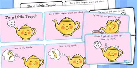 Im A Little Teapot Story Sequencing Teacher Made