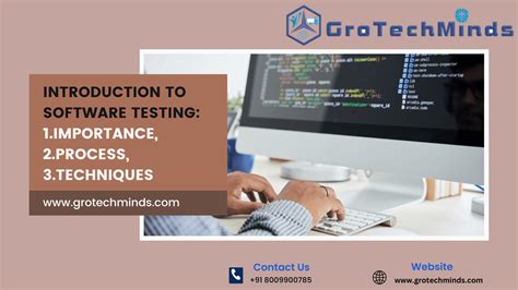 Introduction To Software Testing Importance Process And Techniques Grotechminds