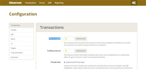 Standalonedesktop Java Applications Monitoring With Glowroot · Issue 515 · Glowrootglowroot