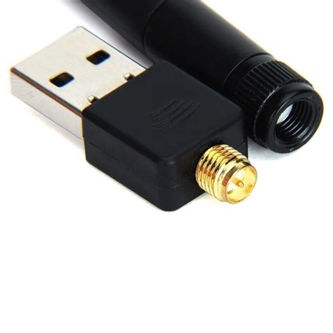 Adaptador Wireless Usb Wifi Mbps Lan B G N Com Antena R Em Mercado Livre