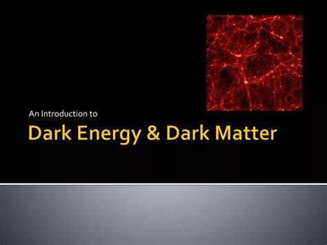 Dark Matter Ppt