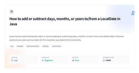 how to add or subtract days months or years to from a localdate in