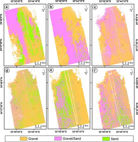 The Results Of The Supervised Classification Methods Using A Avnir 2 Download Scientific