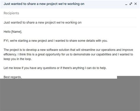 How To Use FYI In Email Examples Rexandthebeast