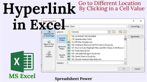 Learn Microsoft Excel On Linkedin Hyperlink In Excel Create Link To Cell Sheet File And Url