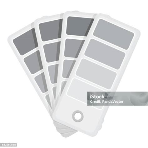 흰색 배경에 고립 된 단색 스타일의 색상 견본 아이콘 타이포 그래피 기호 주식 벡터 일러스트입니다 Cmyk에 대한 스톡 벡터 아트 및 기타 이미지 Istock