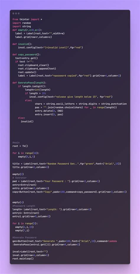 Gaurav Kadam On Linkedin Python Security Passwordgenerator Codingjourney
