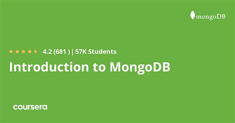 Introduction To Mongodb Coursya