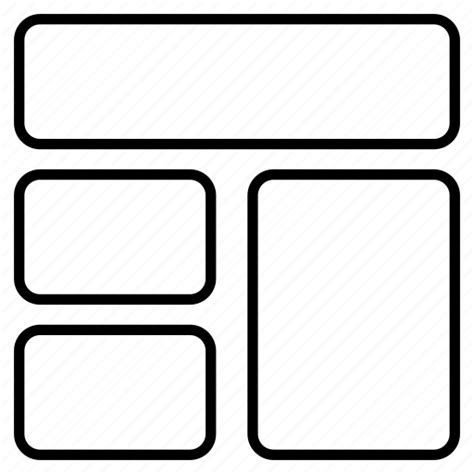 Dashboard Website Wireframe Wireframing Ui Computer App Icon Download On Iconfinder