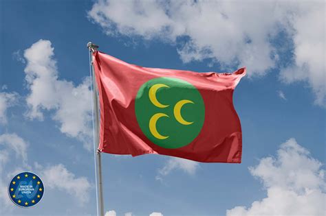 Historical Ottoman Empire Flag 1517 1793 Unique Design Print High