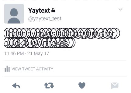 Unicode Bubble Text
