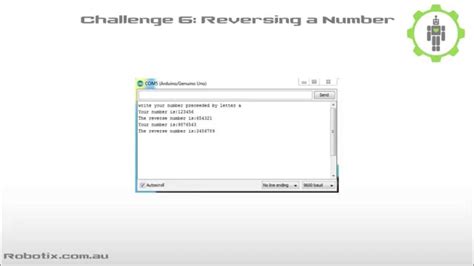 Challenge 6 Reversing A Number Youtube
