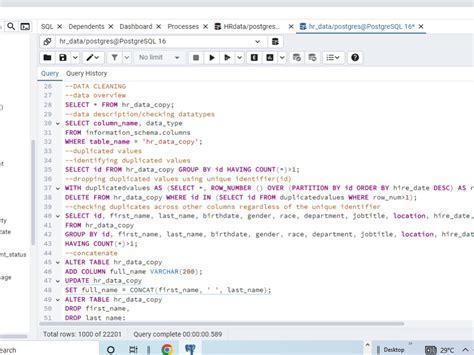Sql Data Cleaning And Exploratory Data Analysis Upwork