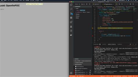 Using React Devtools In Vs Code With Chrome Devtools Attach Configuration Openfin