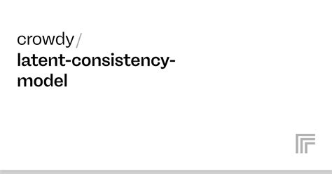 Crowdy Latent Consistency Model Run With An Api On Replicate