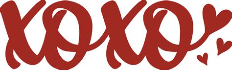 Xoxo Svg Hugs And Kisses Svg Png Heart Svg Valentines