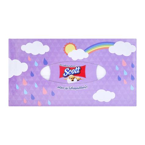 สก๊อตต์ กระดาษเช็ดหน้า 110 แผ่น แพ็ค 4 Big C Online