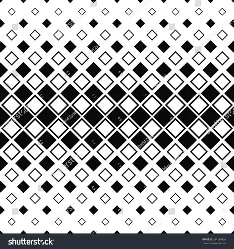 Seamless Monochrome Abstract Square Pattern Background เวกเตอร์สต็อก ปลอดค่าลิขสิทธิ์