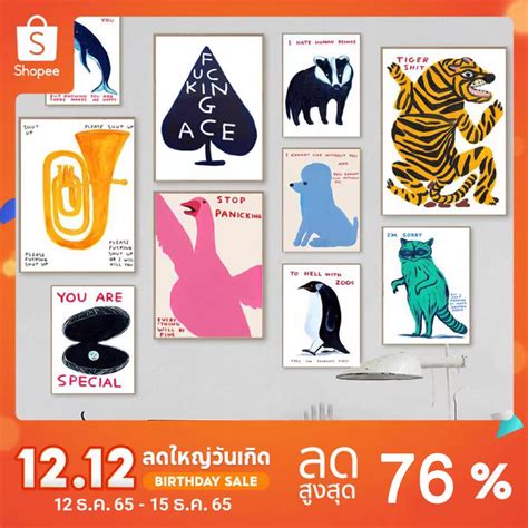 โปสเตอร์ภาพวาดผ้าใบ รูปเปลือกหอย เสือ เพนกวิน ปลาวาฬ สไตล์นอร์ดิก สําหรับตกแต่งผนัง ห้องนั่งเล่น