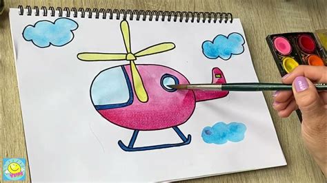 Πώς να Σχεδιάσω ελικόπτερο Βημα Βήμα Νηπιαγωγείο Δημοτικό Youtube