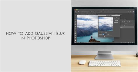 How To Add Gaussian Blur In Photoshop Beginners Guide