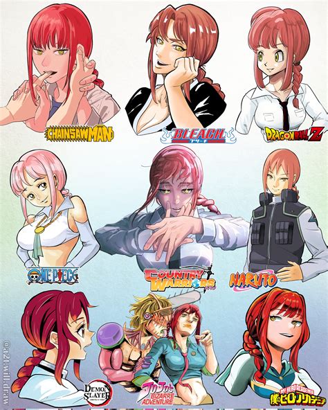 Makima Jojo No Kimyou Na Bouken And 8 More Drawn By A2twilldraw