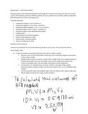 Post Lab Week Abigail Efojie Docx Experiment Post Lab Questions Provided Access To The