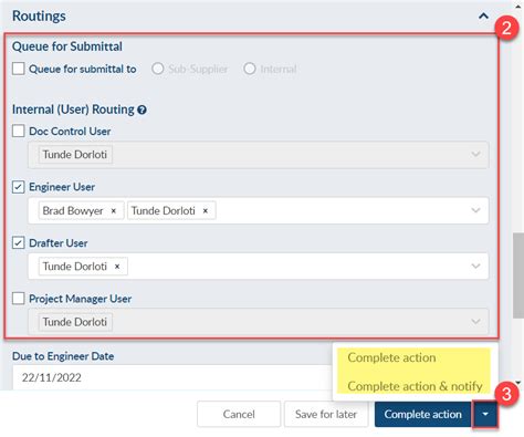 Workflow Option Routing Documents Via Actions In Docboss Docboss