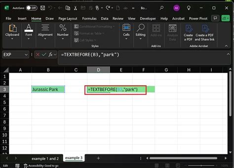 Excel Textbefore Function