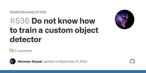 Do Not Know How To Train A Custom Object Detector · Issue 536 · Facebookresearchdetr · Github