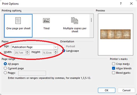 Publisher Changes Page Size When Exporting To Pdf Super User