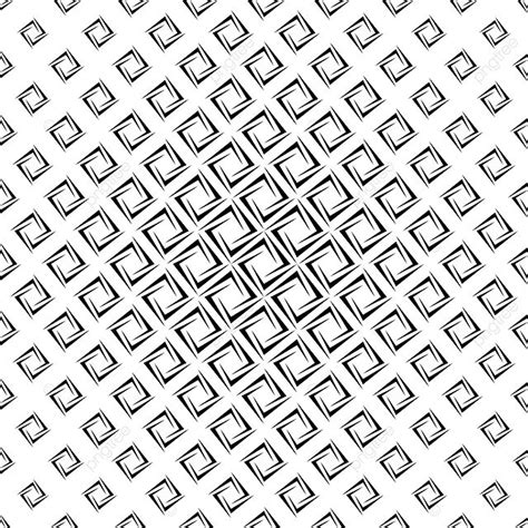 Monochrome Seamless Cornered Polygon Pattern Pattern Geometric Halftone
