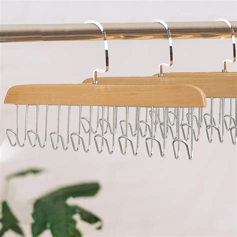 Belt Organizer For Closet Multi Hook Closet Belt Rack Coat Hanger
