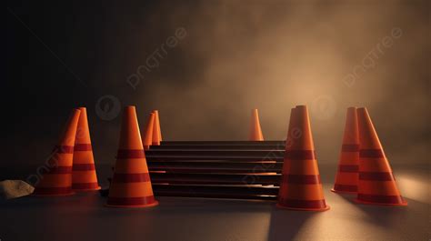 3d 렌더링에서 도로 장벽의 건설 상징 도로 차단 바리케이드 건설 표지판 배경 일러스트 및 사진 무료 다운로드 Pngtree